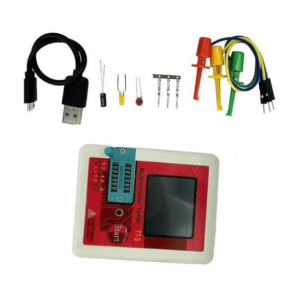 Tizuqe LCD Display Multimeter Transistor Tester Diode Triode Capacitor ...
