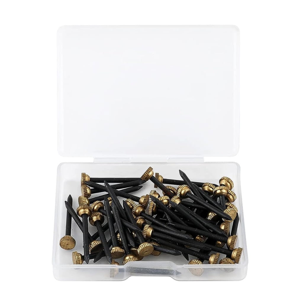 Tizuqe Large Head Nails for Frames Pack of 50 Strong & Decorative Nails ...
