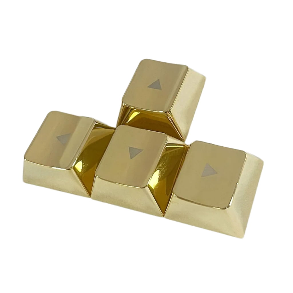 Tizuqe Light Etched Metal Keycaps WASD Directions Keycap For Mechanical ...