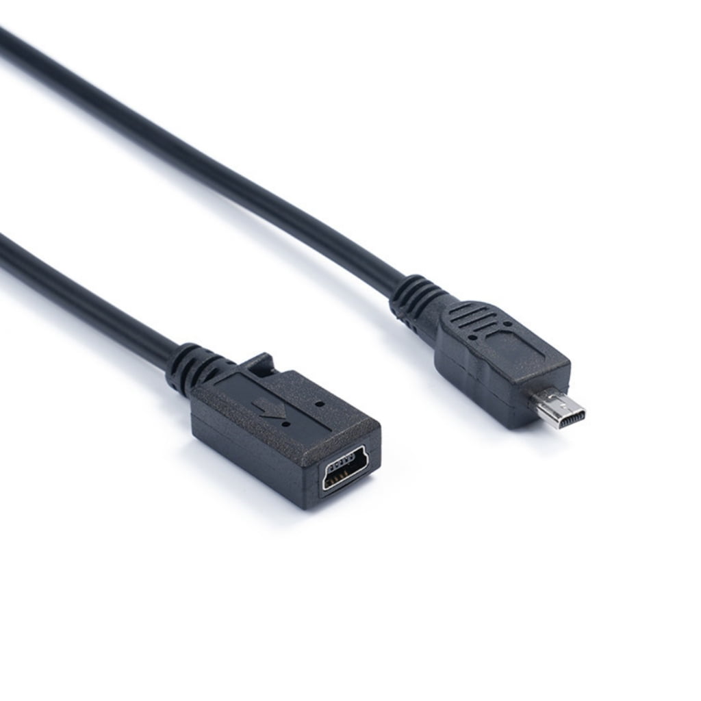 Tizuqe Mini USB 5Pin Female to Mini 8Pin Male Adapter Cable for DSLR ...