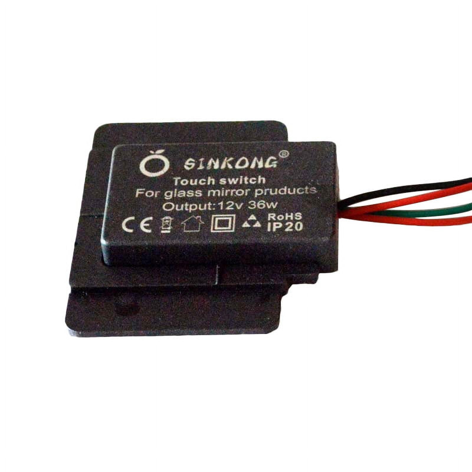 Tizuqe Mirror Switch Buckle Type for Touch Sensor Mirror Lamp Isolated ...