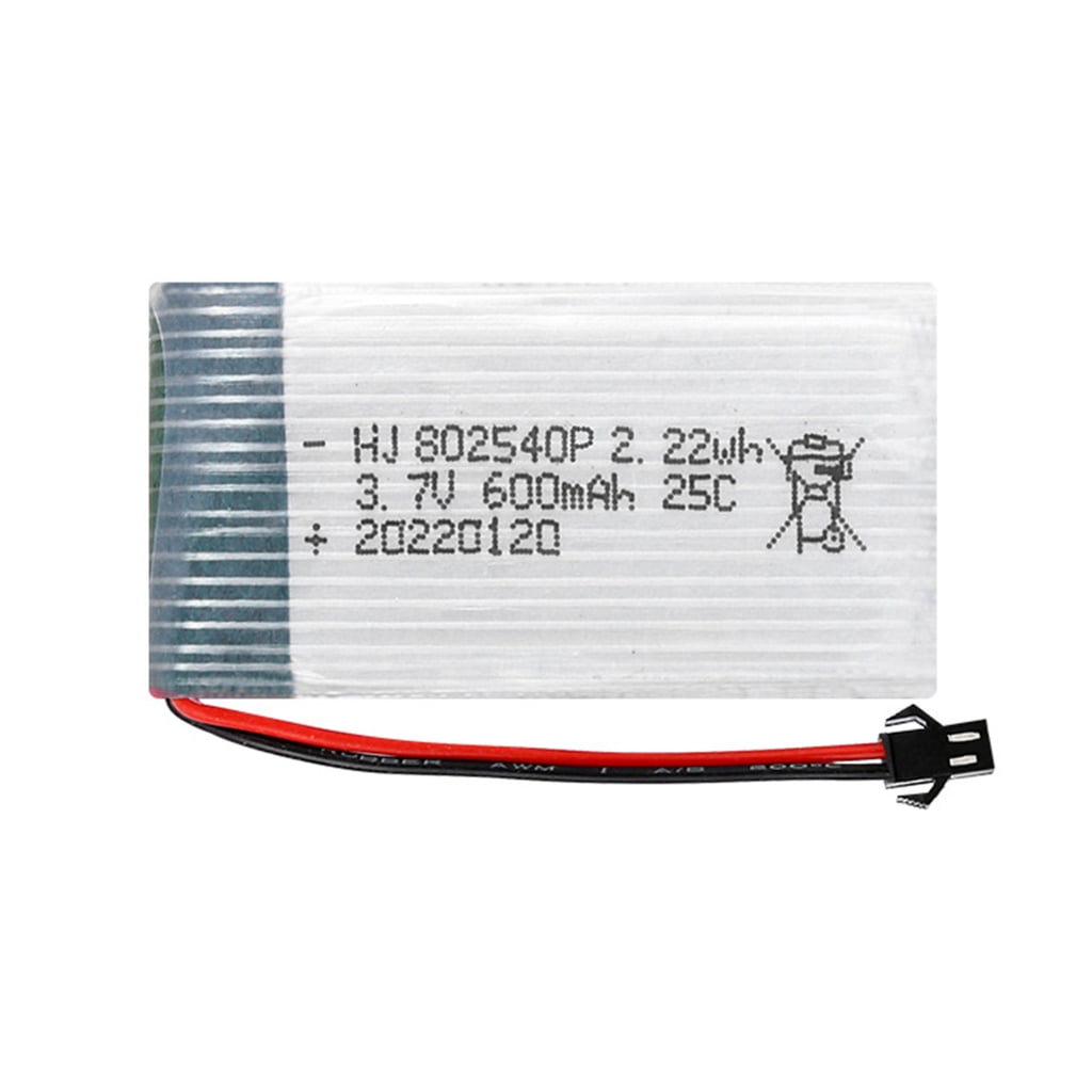 Tizuqe Model Helicopter Battery 3.7V 600mah for MJX X400 X300C X500 ...