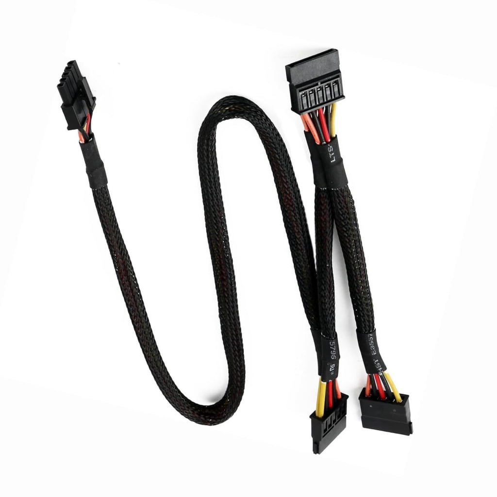Tizuqe Modulars Power Supply 5Pin to 3xSATA 15Pins to SATA Power ...