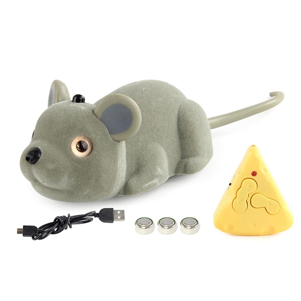 Tizuqe Moving Mouse Toy Cat Electronic Cartoon Mouse Model Intelligent ...