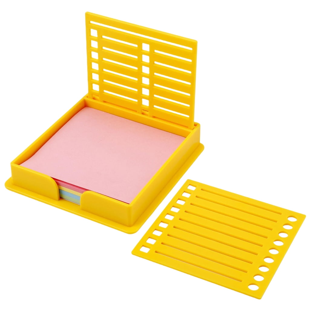 Tizuqe Multipurpose Sticky Note Storage Holder for Efficient Workspaces ...