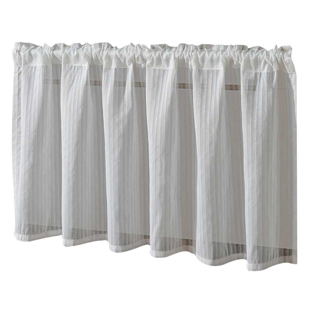 Tizuqe Neutral Short Curtain Panels Drop Rustics Linens Materials Rod ...