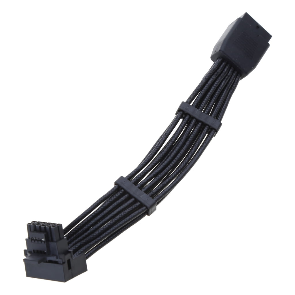 Tizuqe New PCIE5.0 16 Pin Video Card Elbow Cable for RTX4090TI/3090TI ...