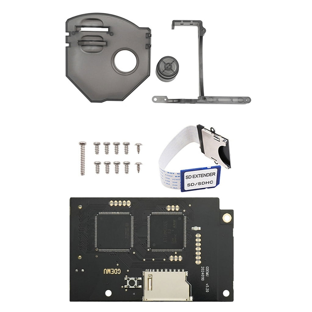 Tizuqe Optical Drive Simulation Board for GDEMU V5.20 Card Mounting Kit Extension Adapter ...