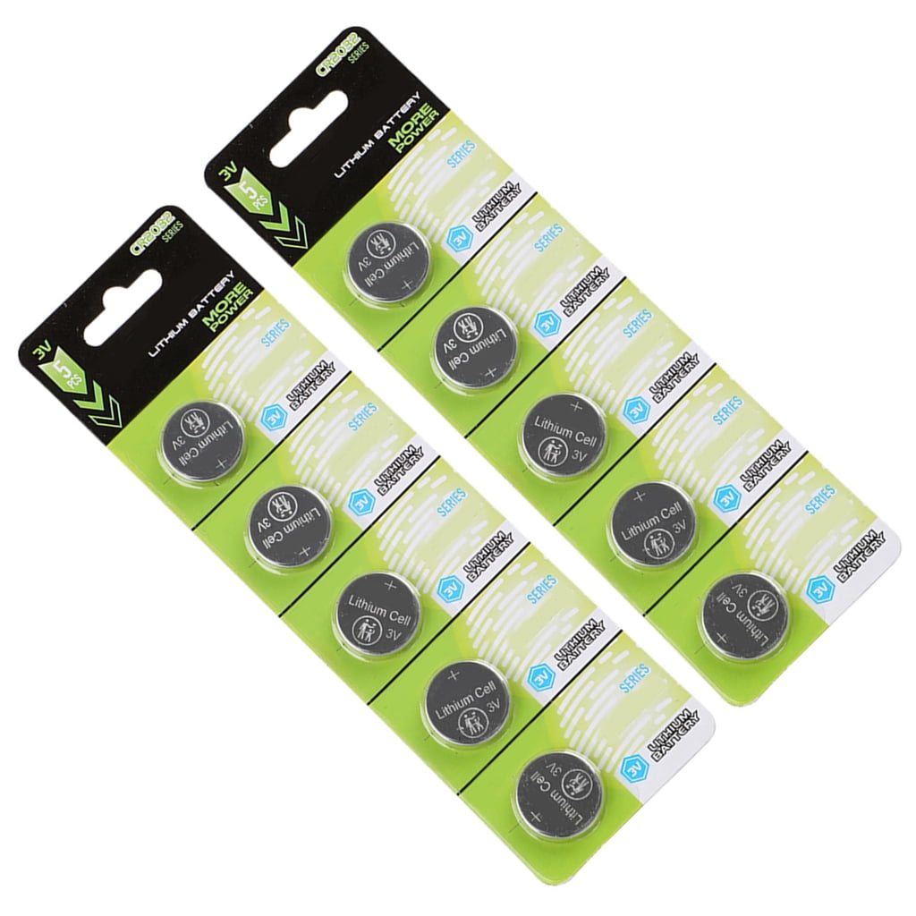Tizuqe Pack Of 5/10 CR2032 3V Button Cells CR2032 Battery Perfect For ...
