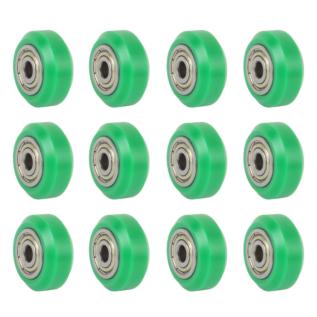 Tizuqe Pack of 12 3D Printer Plastic Wheel POM Small Models Passive ...