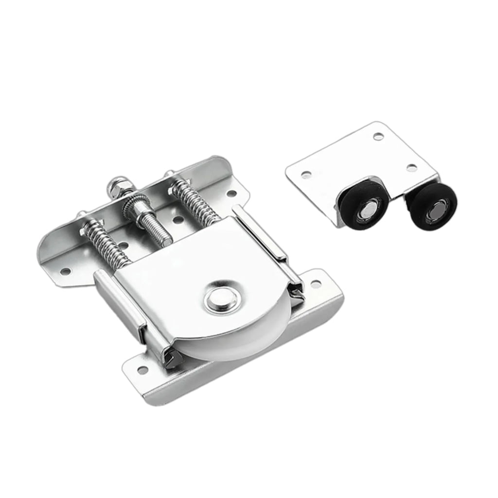 Tizuqe Pack of 2 Sliding Door Wheel Sliding Door Castors for Wardrobe ...