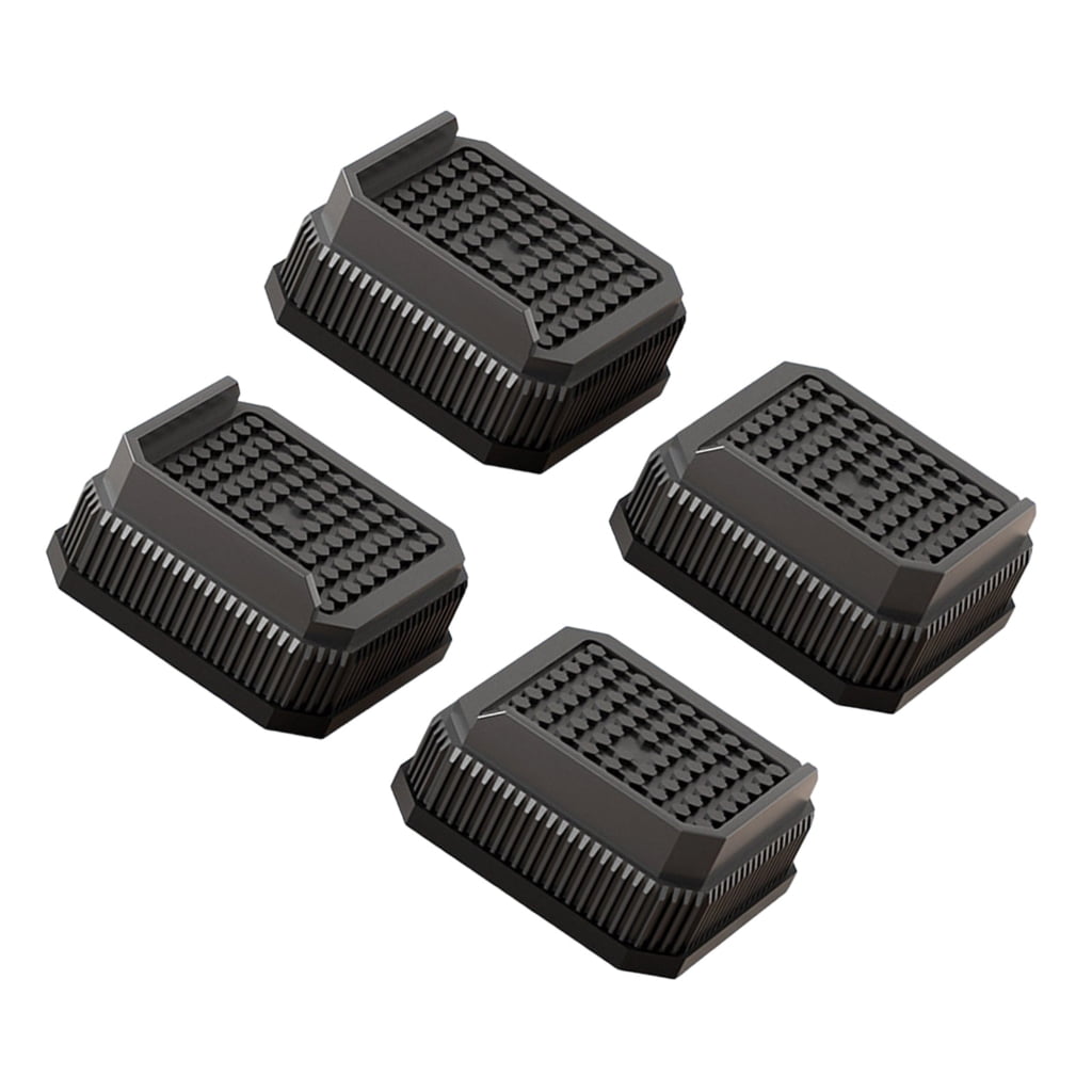 Tizuqe Pack of 4 Stackable Furniture Risers for Sofa Coffee Table Legs ...