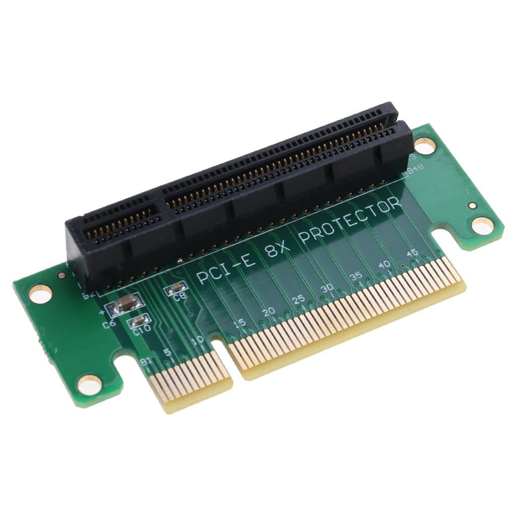 Tizuqe Pcie 8X Risers Card to Pcie 8X Extension Cable 90 Degree Right ...