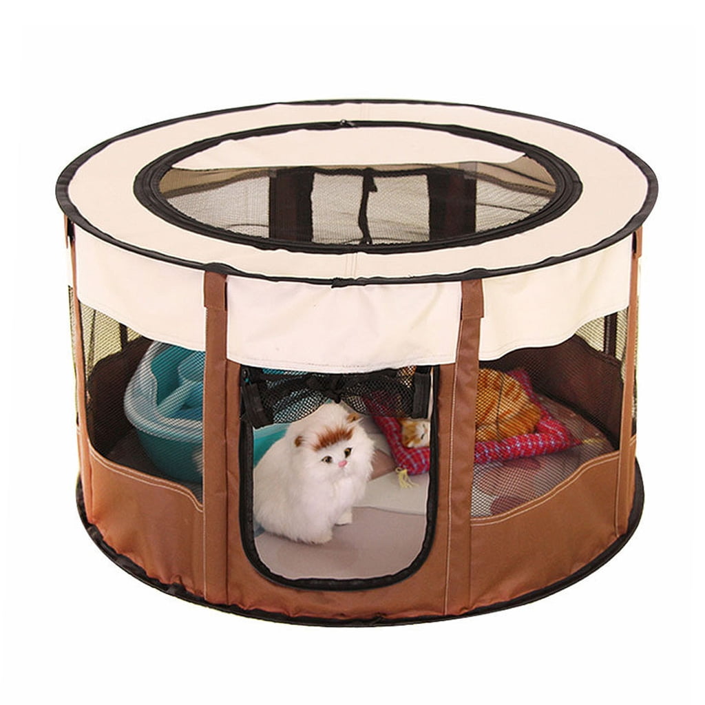 Tizuqe Pet Cave Enclosure Tent for Outdoor Cat Foldable Outside Camping ...