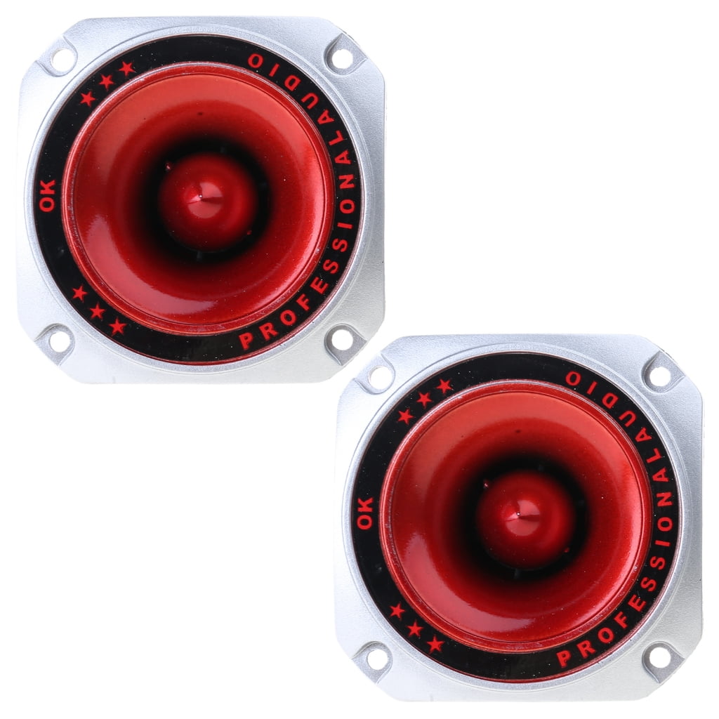 Tizuqe Piezoelectric Tweeters 3.5inch Metal Square Loudspeaker 88mm for ...