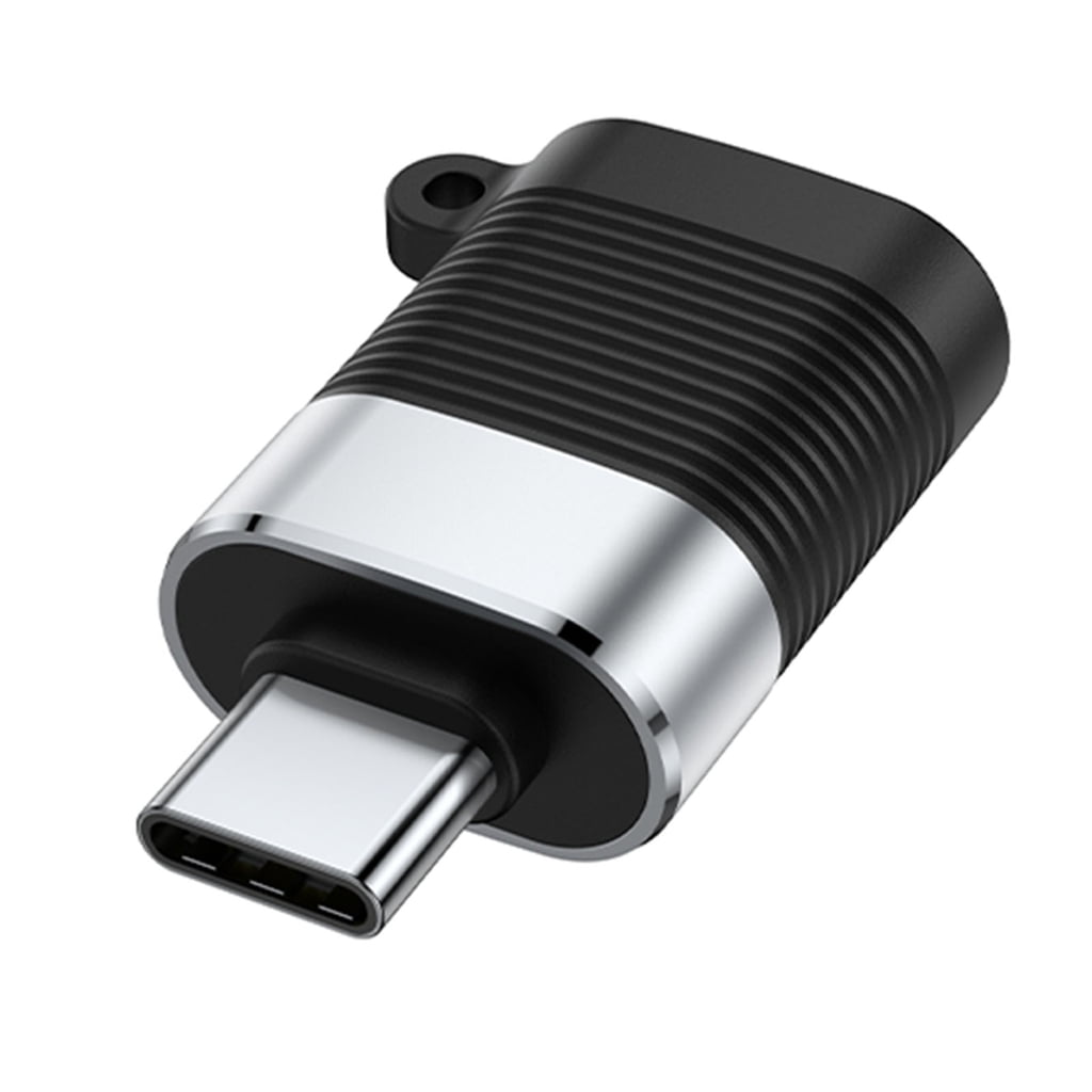 Tizuqe Portable Alloy Converter for Phone Tablet Type-C Male to USB3.0 ...