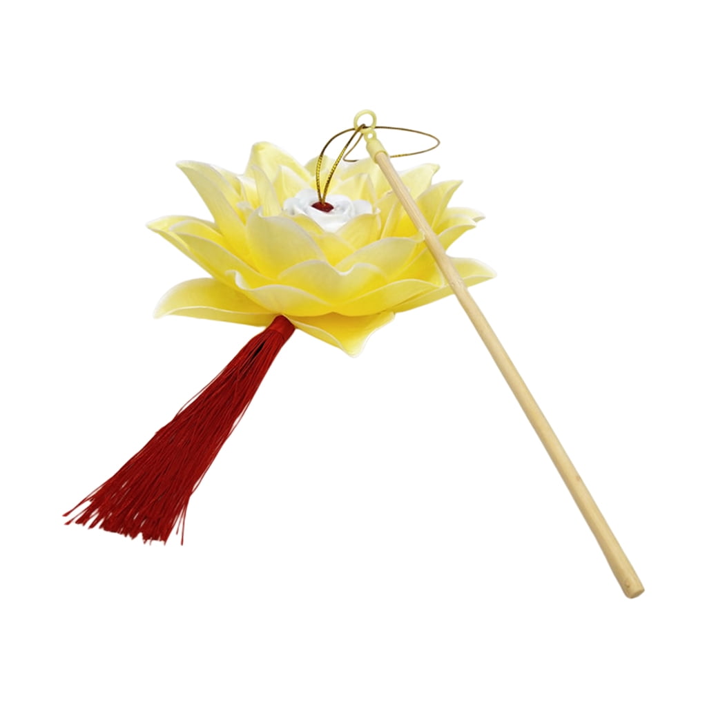 Tizuqe Portable Amazing Musical Blossom Lotus Flower Light Lamp Outdoor ...