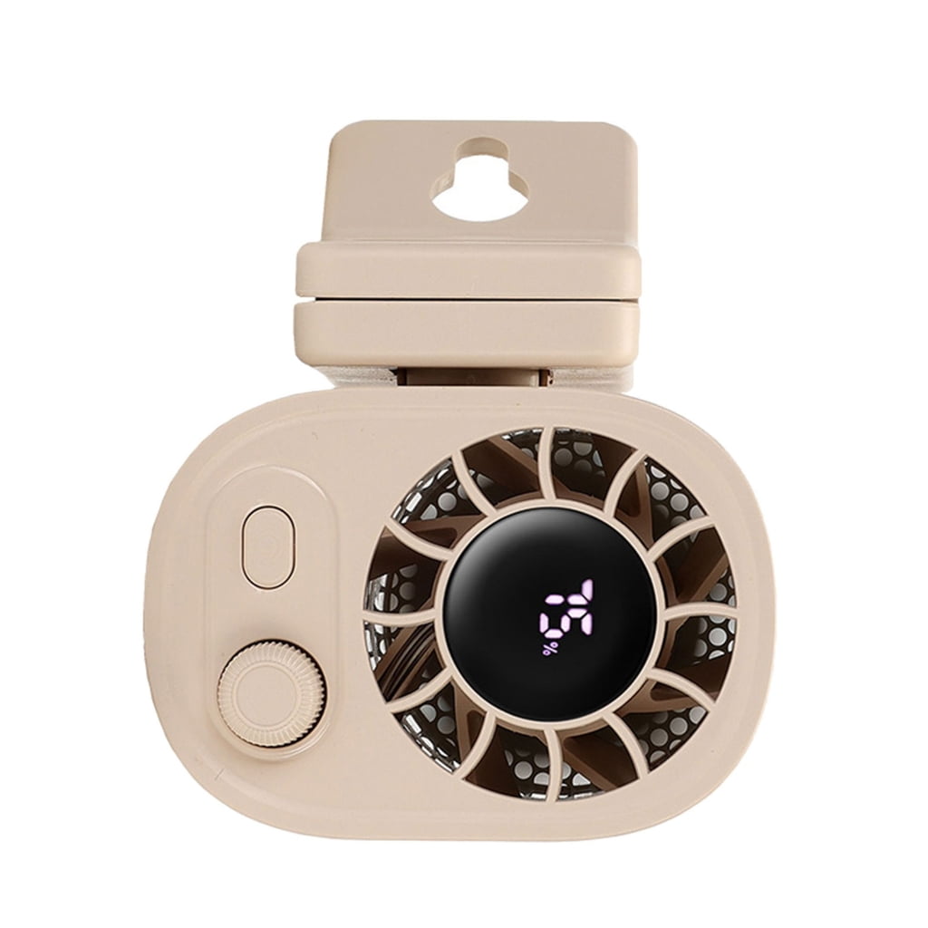 Tizuqe Portable Clip Fan with Strong Clamp USB Rechargeable 100 Speeds ...