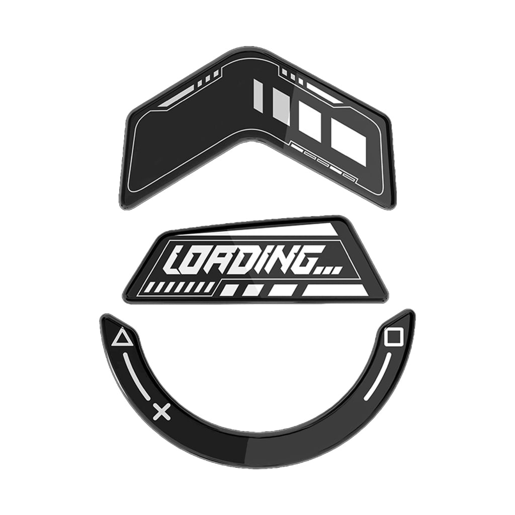 Tizuqe Quality Tempered Glass Mouse Foot Stickers for G502X Mouse Feet ...