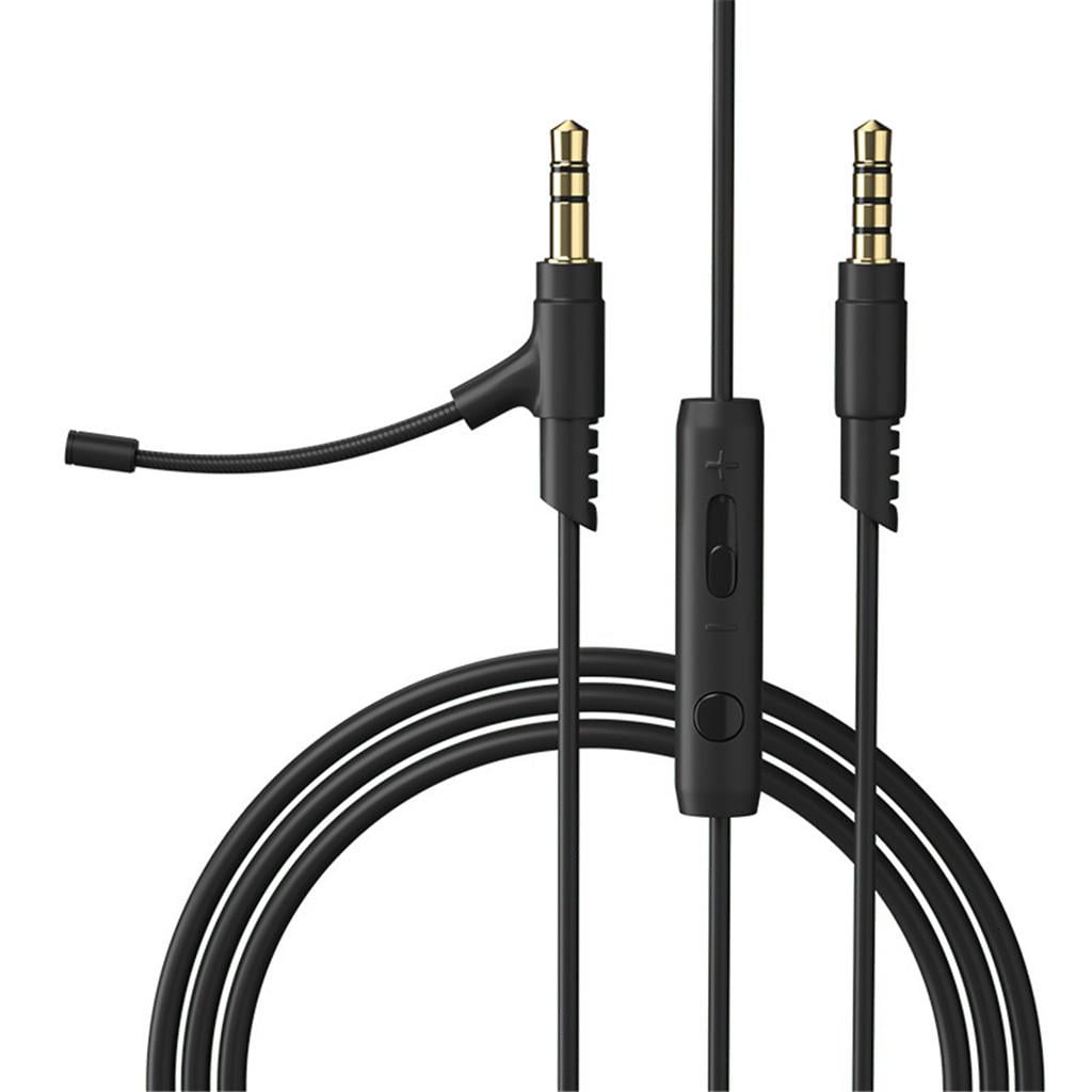 Tizuqe Replacement Headphone Cable Extension Volume Control Replacement ...