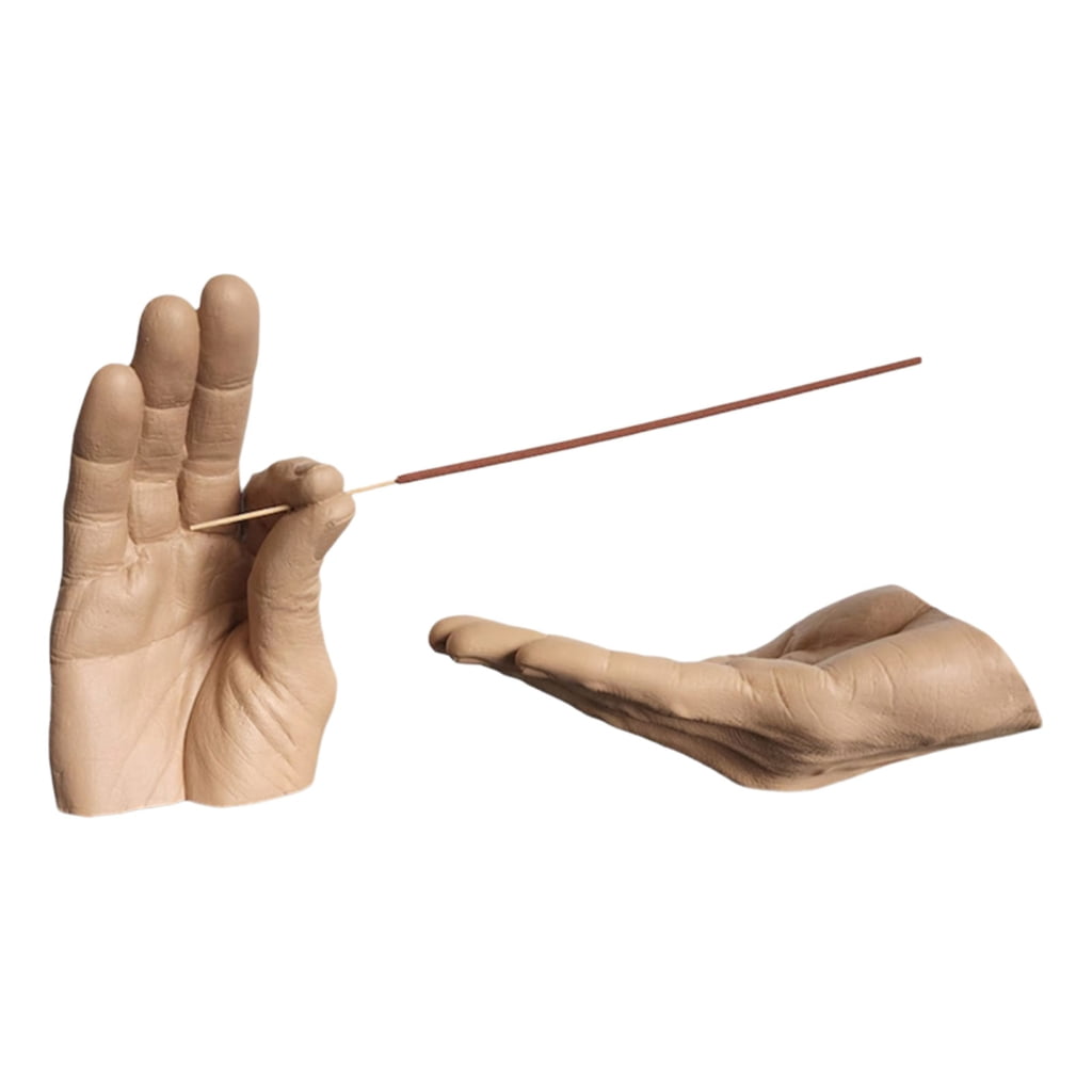 Tizuqe Resins Hand Shape Incenses Stick Holder with Ashes Catchers for ...