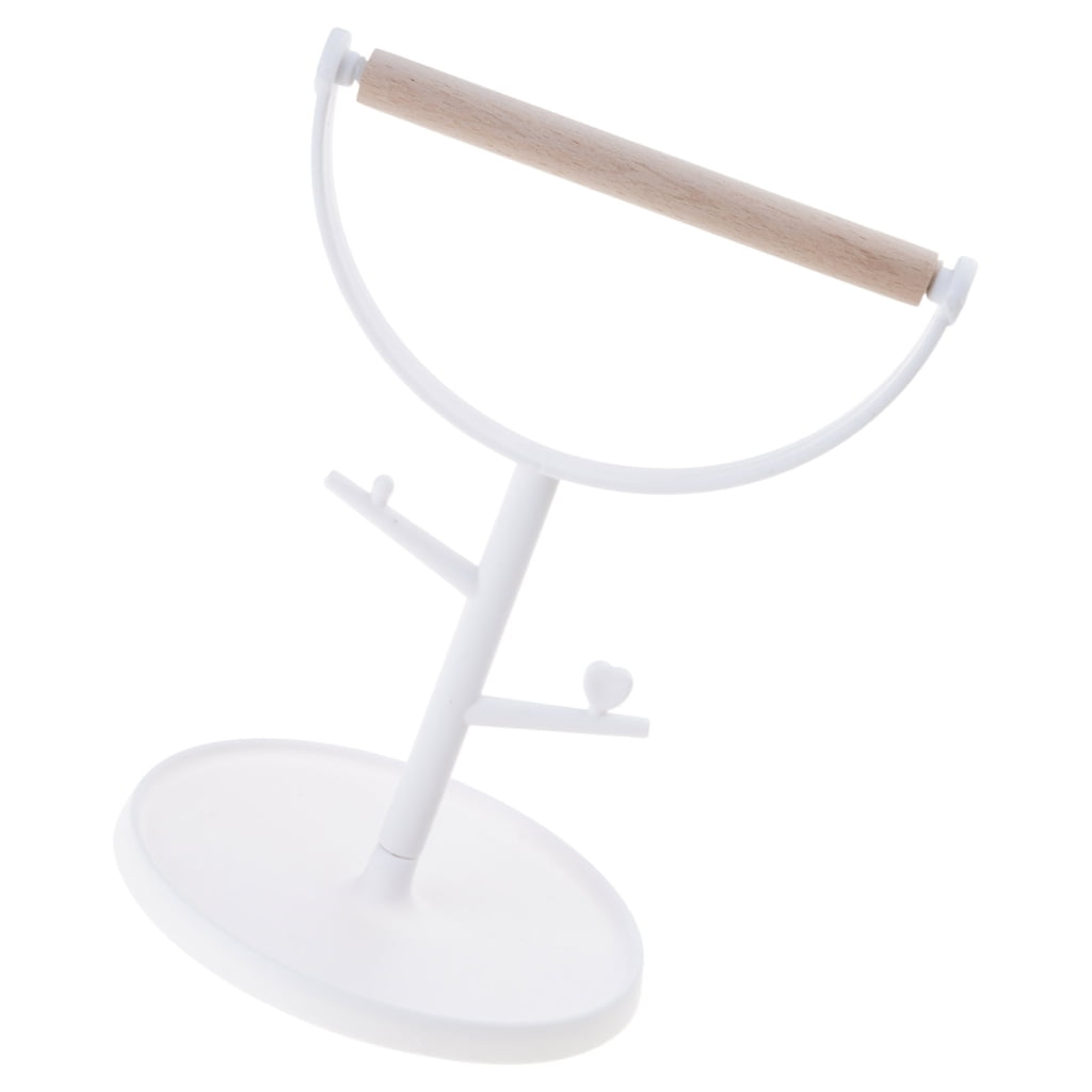Tizuqe Small Bird Playstand Perch with Removable Tray And Texture ...