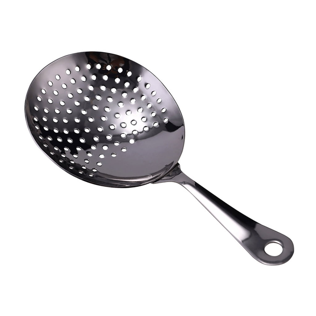 Tizuqe Stainless Steel Julep Strainer Cocktail Strainer Spoon Bar ...