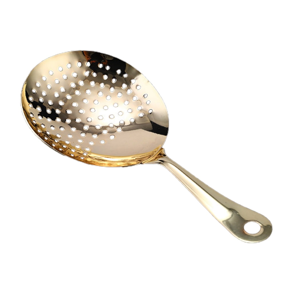 Tizuqe Stainless Steel Julep Strainer Cocktail Strainer Spoon Bar ...
