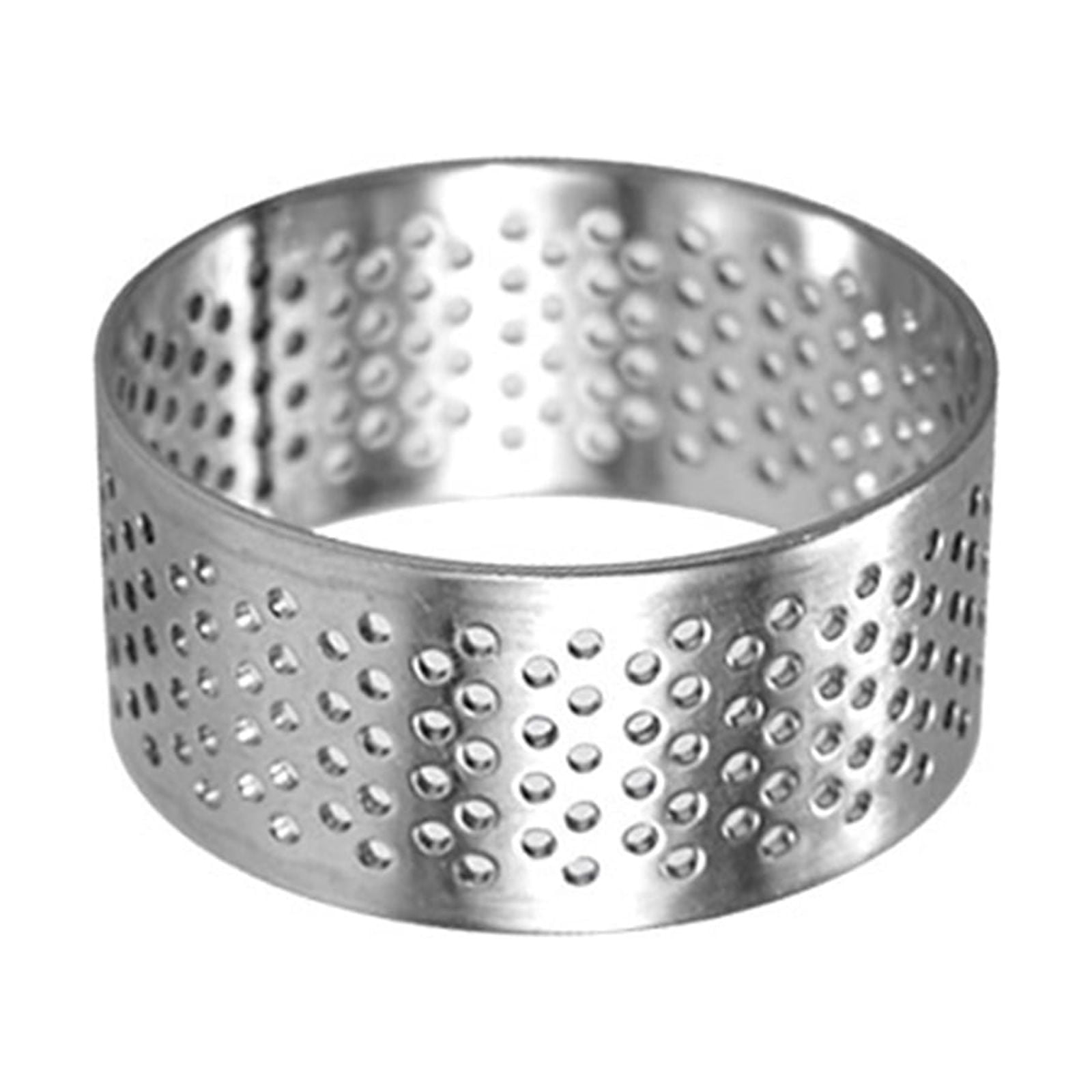 Tizuqe Stainless Steel Round Shaped Cake Moulds Tart Ring Punching Cake ...
