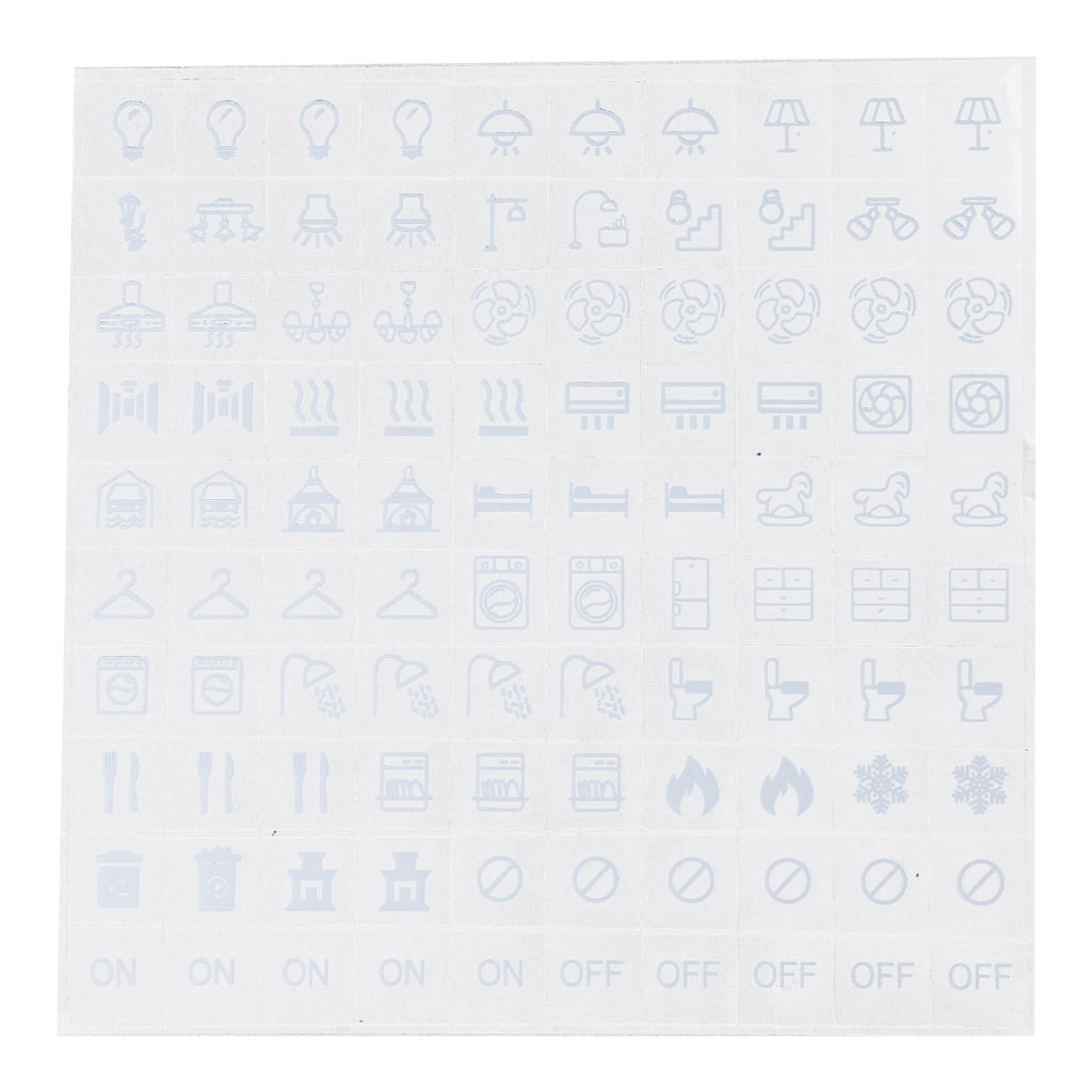 Tizuqe Switchs Panel Labels Switchs Panel Label Decal Gift Light ...