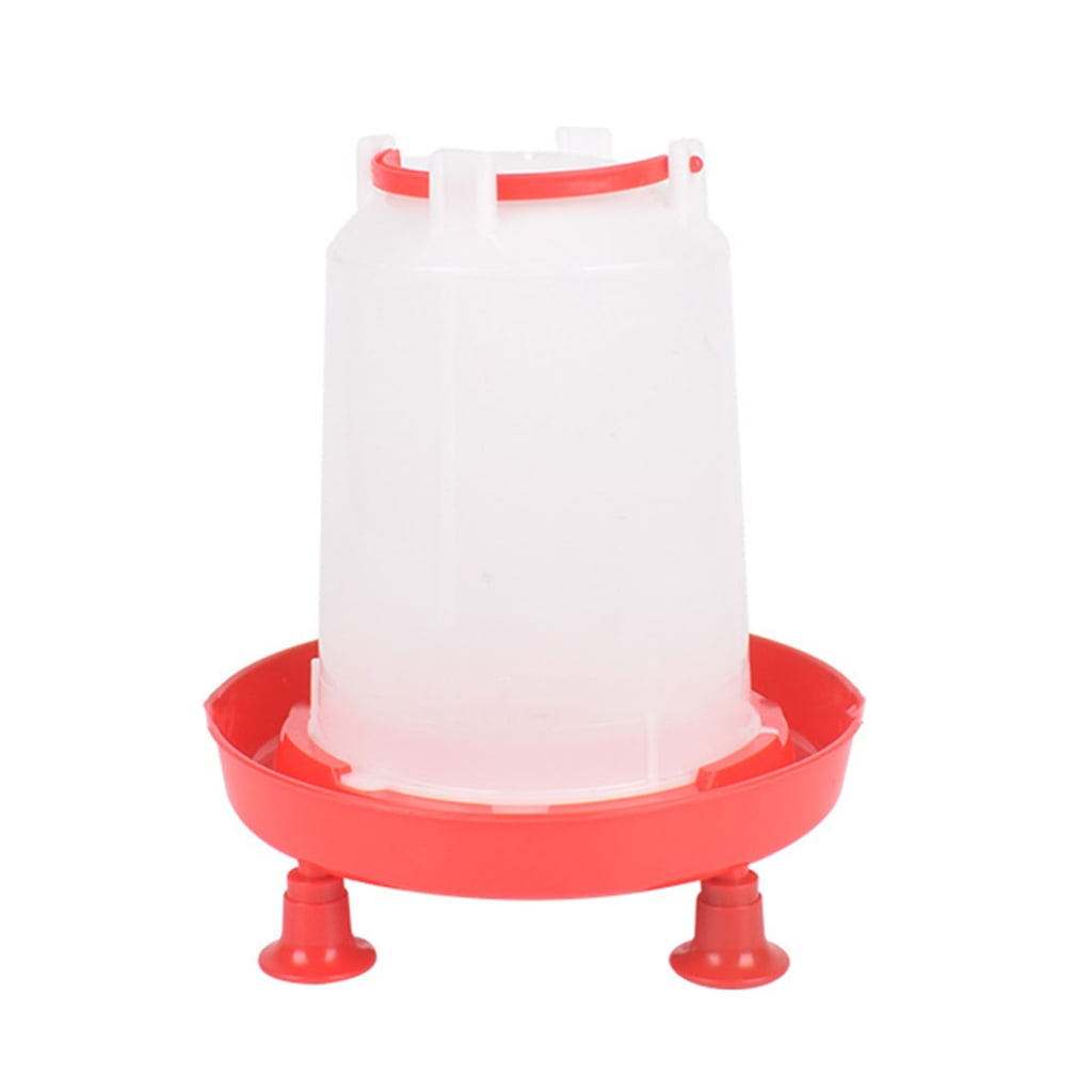 Tizuqe Thicken Chick Fountain Waterer Set for Outdoor Poultry Feeding ...