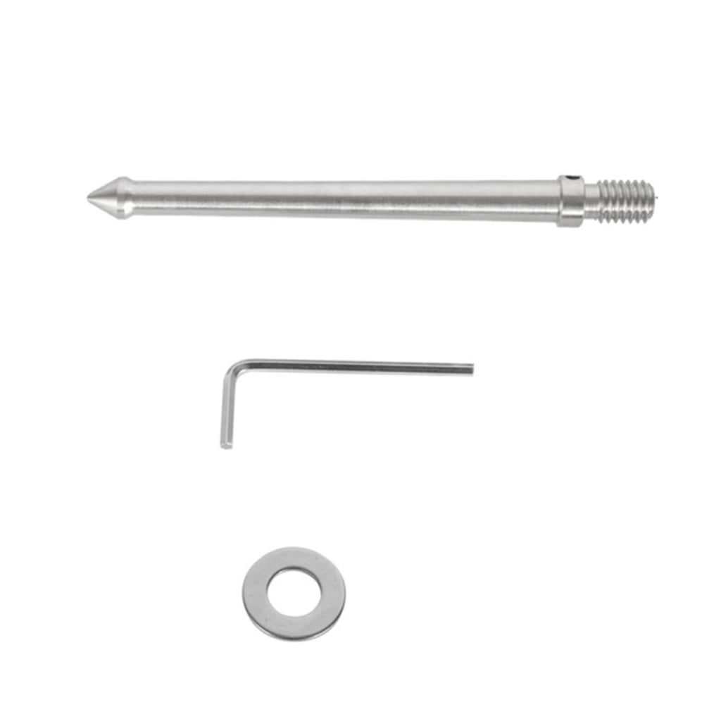 Tizuqe Tripod Foot 1/4 3/8 Inch Screw Stainless Steel Ground Spike ...