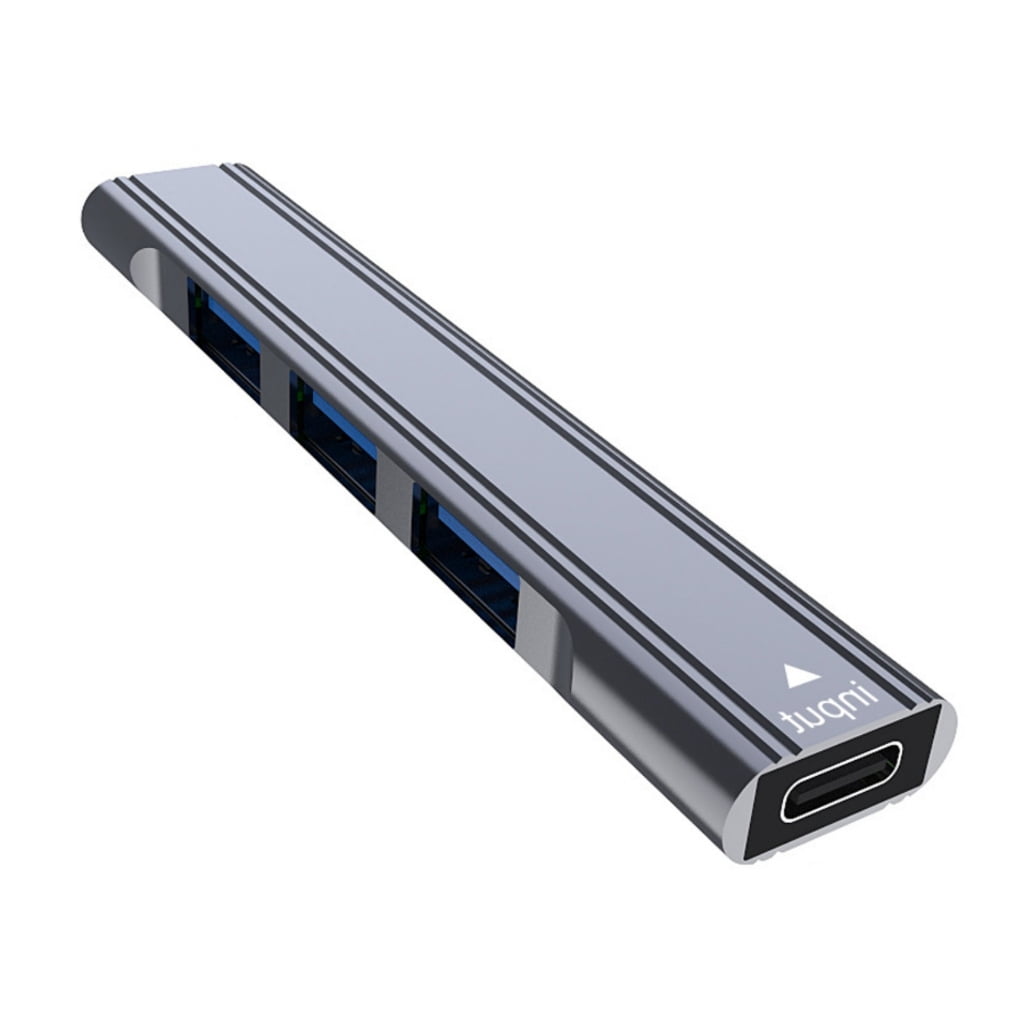 Tizuqe USB 3.0 2.0 Hub Aluminium 4Port USB Hub USB Splitter USB ...