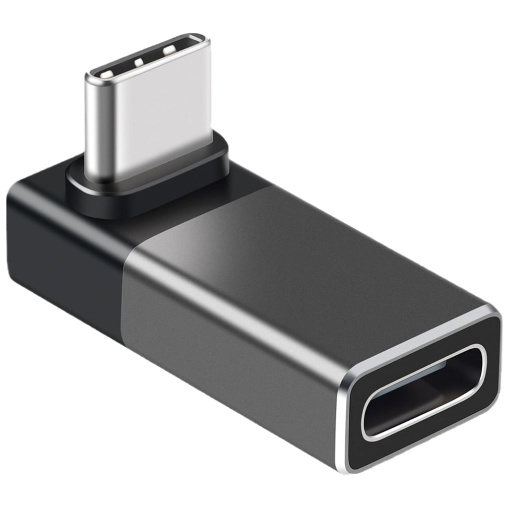 Tizuqe USB C Right Angle Adapters,90 Degree 240W 40Gbps 8K TypeC Male ...