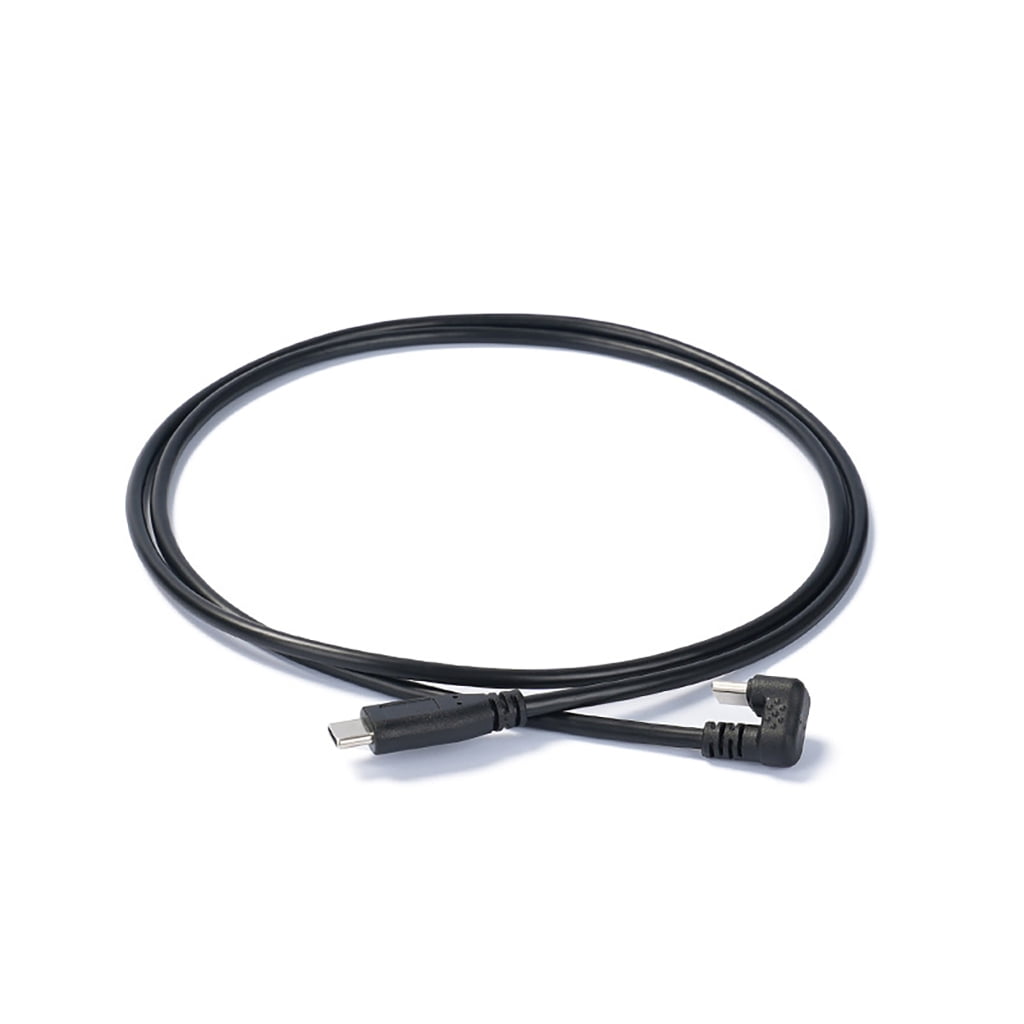 Tizuqe USB C Straight Head to 180 Degree USB C Cable Type C Data Sync ...