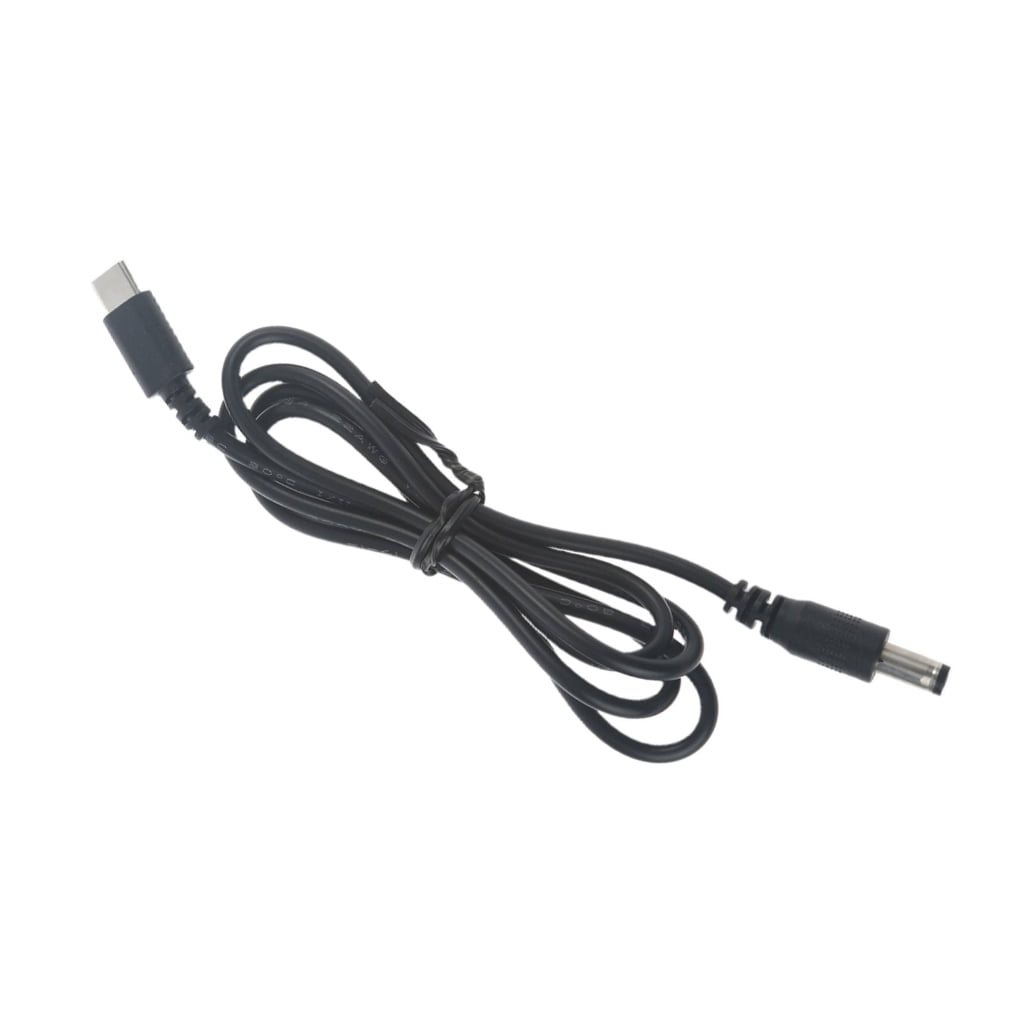 Tizuqe USB C To DC5.5x2.1mm Power Cable Support 5V3A USB C Male To ...