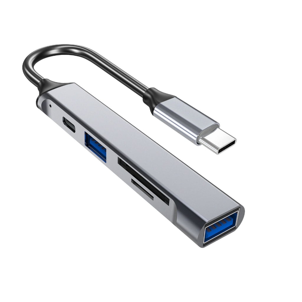 Tizuqe USB Hub USB Splitter 5 in 1 Fast Speed USB Extension Adapter ...