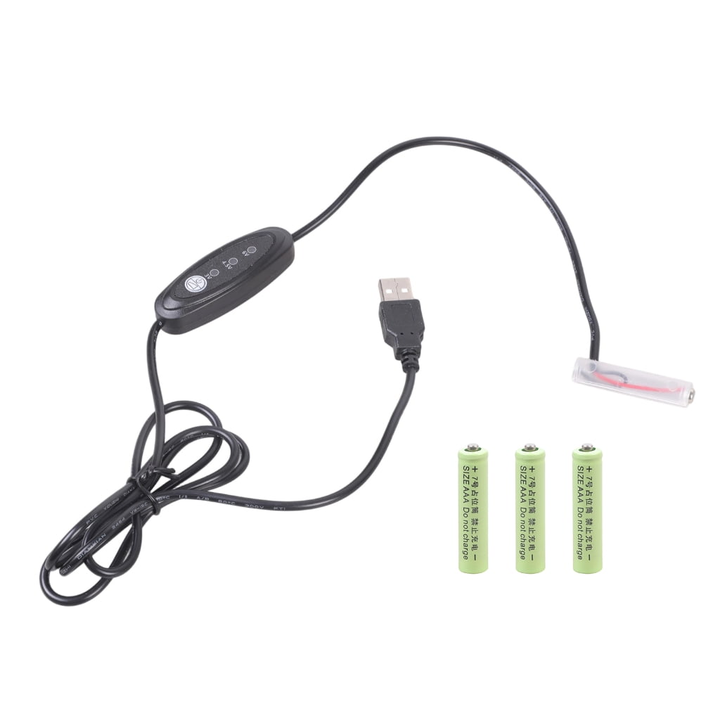 Tizuqe USB Input 5V Output 3V 4.5V 6V Battery Elimination Cable Power ...