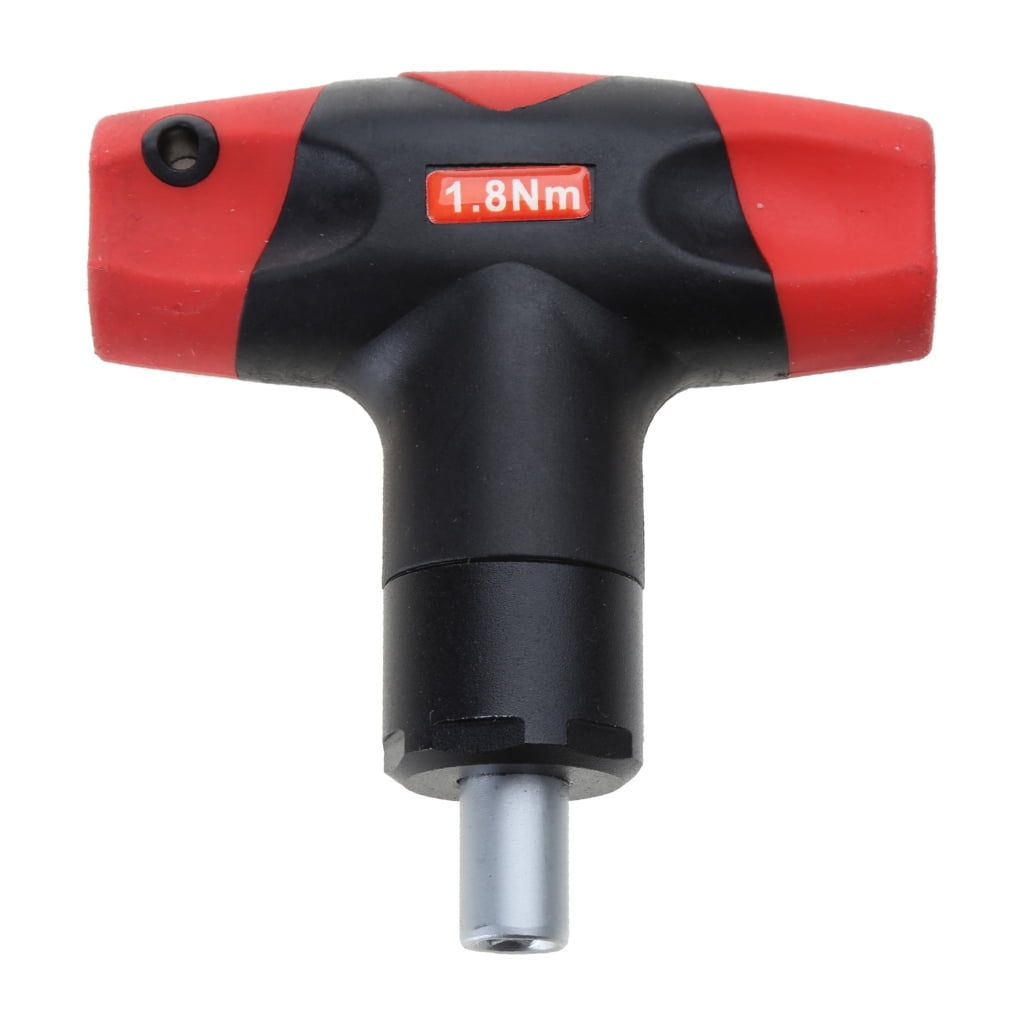 Tizuqe Universal T-Handle Preset Torque Tool 1.8Nm 2.5Nm Torque Wrench for Hex Bits - Walmart.com