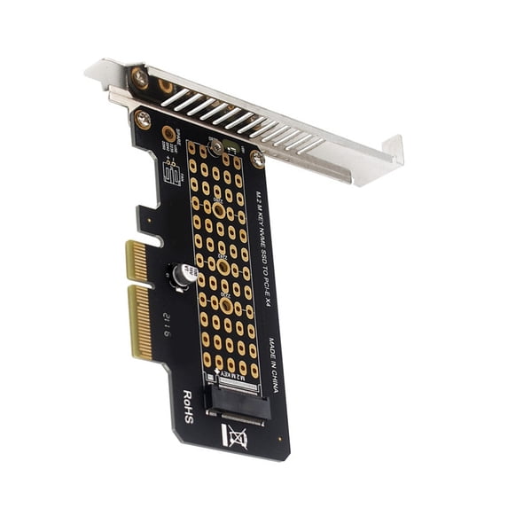 Tizuqe Upgrades PC NVME M-Key M.2 SSDs Expansion Card PCIE Adapter 4X ...