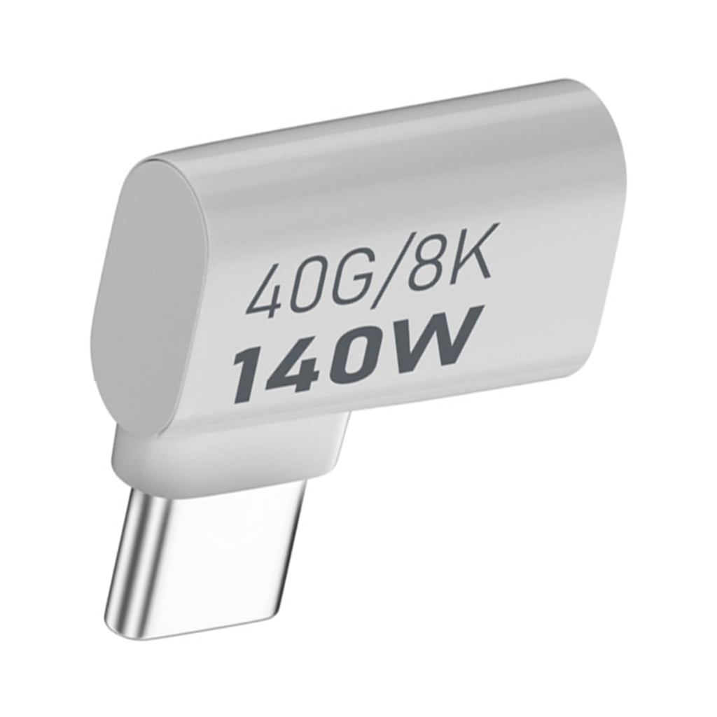 Tizuqe UsbC Type C Adapter 140W 40G Male Female Converter Support Video ...