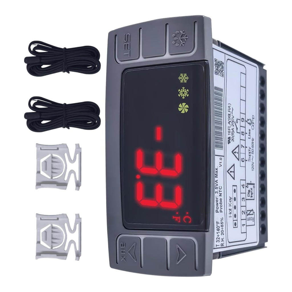 Tizuqe XR02CX4N1F1 Digital Controller For Freezer Fridge Temperature ...