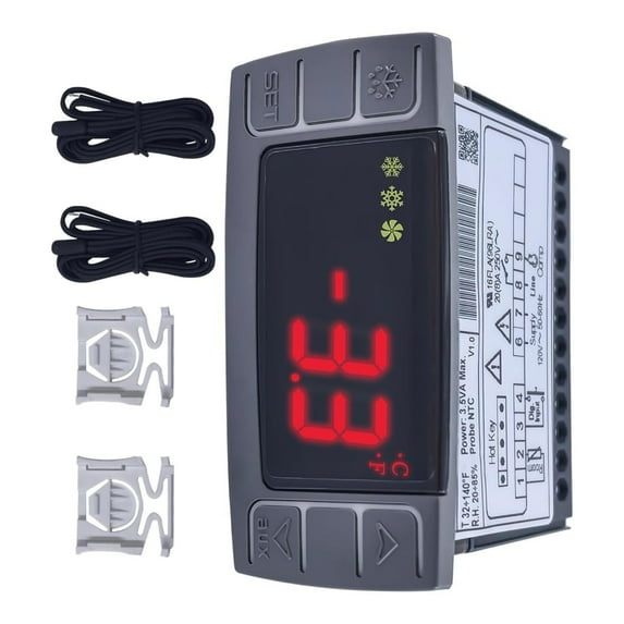 Tizuqe XR02CX4N1F1 Digital Controller For Freezer Fridge Temperature ...