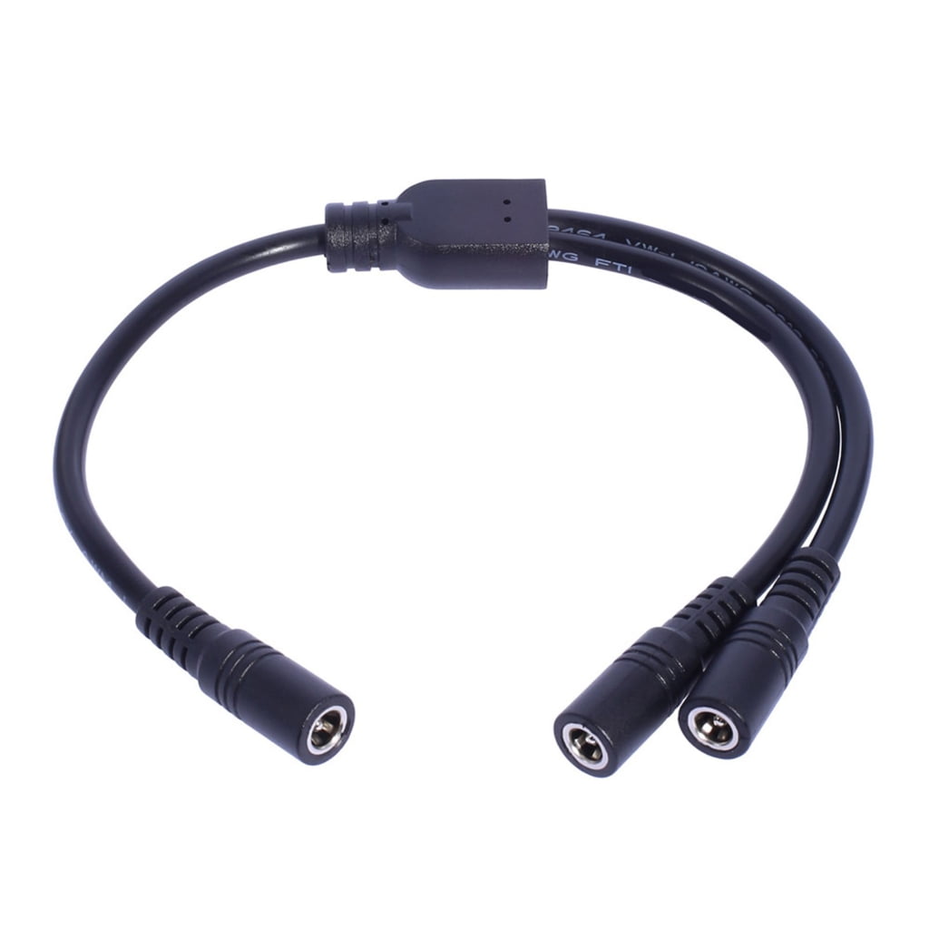 Tizuqe Y Splitter Power Cable For LED Lights Power Supply Splitter Cord ...
