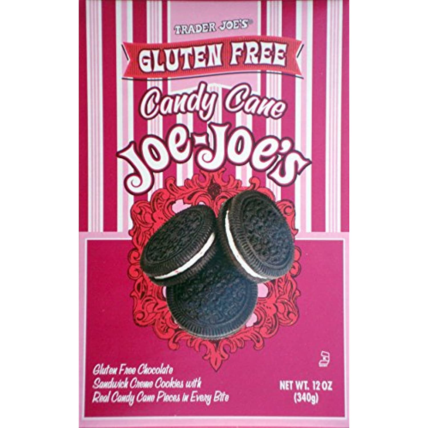 Tj Gluten Free Candy Cane Joe-Joes Cookies… - Walmart.com