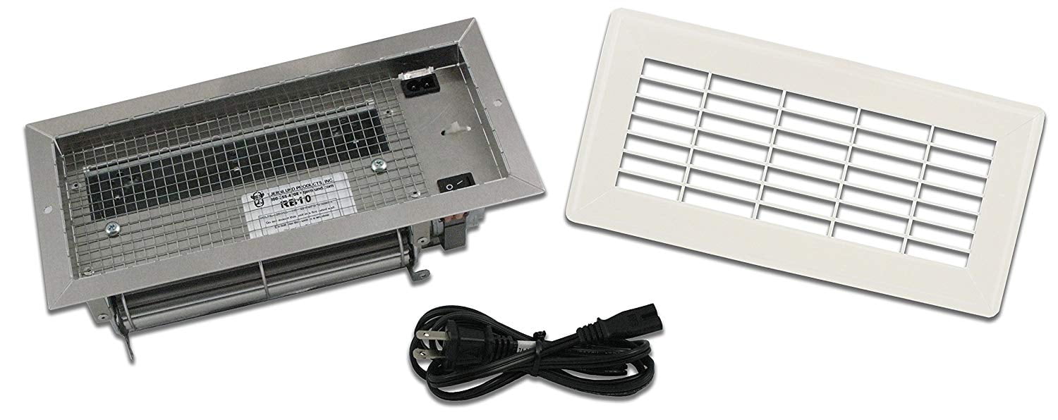 Tjernlund RB10W White Duct Booster Register Booster Fan for 4 Inch by ...