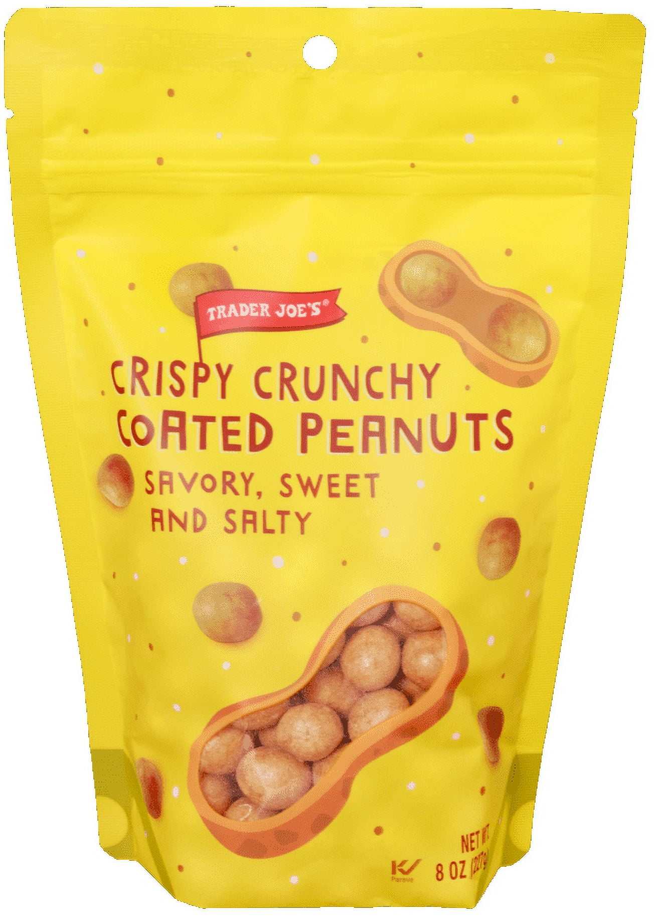 Tjs Crispy, Crunchy Coated Peanuts 8 Oz - Walmart.com