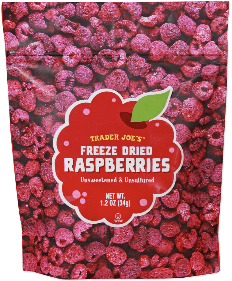 Tjs Freeze Dried Raspberries 1.2 Oz Packaging May Vary - Walmart.com