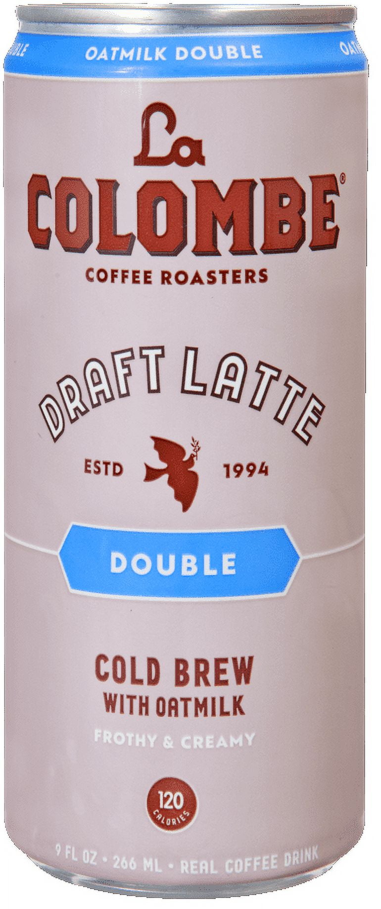 Tjs La Colombe Double Cold Brew Latte with Oatmilk 9 Fl Oz - Walmart.com