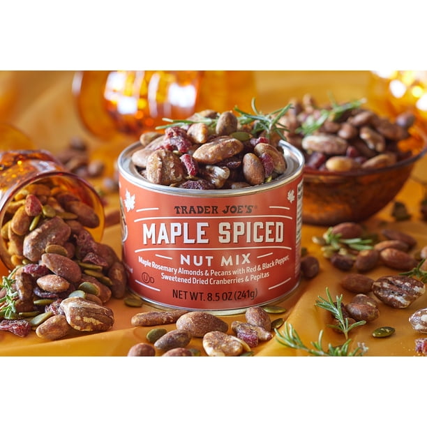 Tjs Maple Spiced Nut Mix 8.5 Oz - Walmart Business Supplies